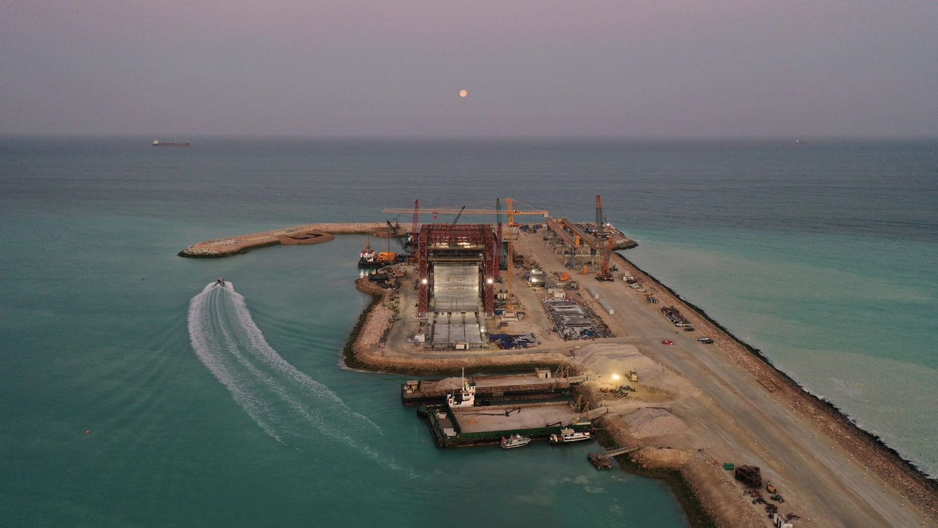 Phosphate port, Laayoune, Morocco