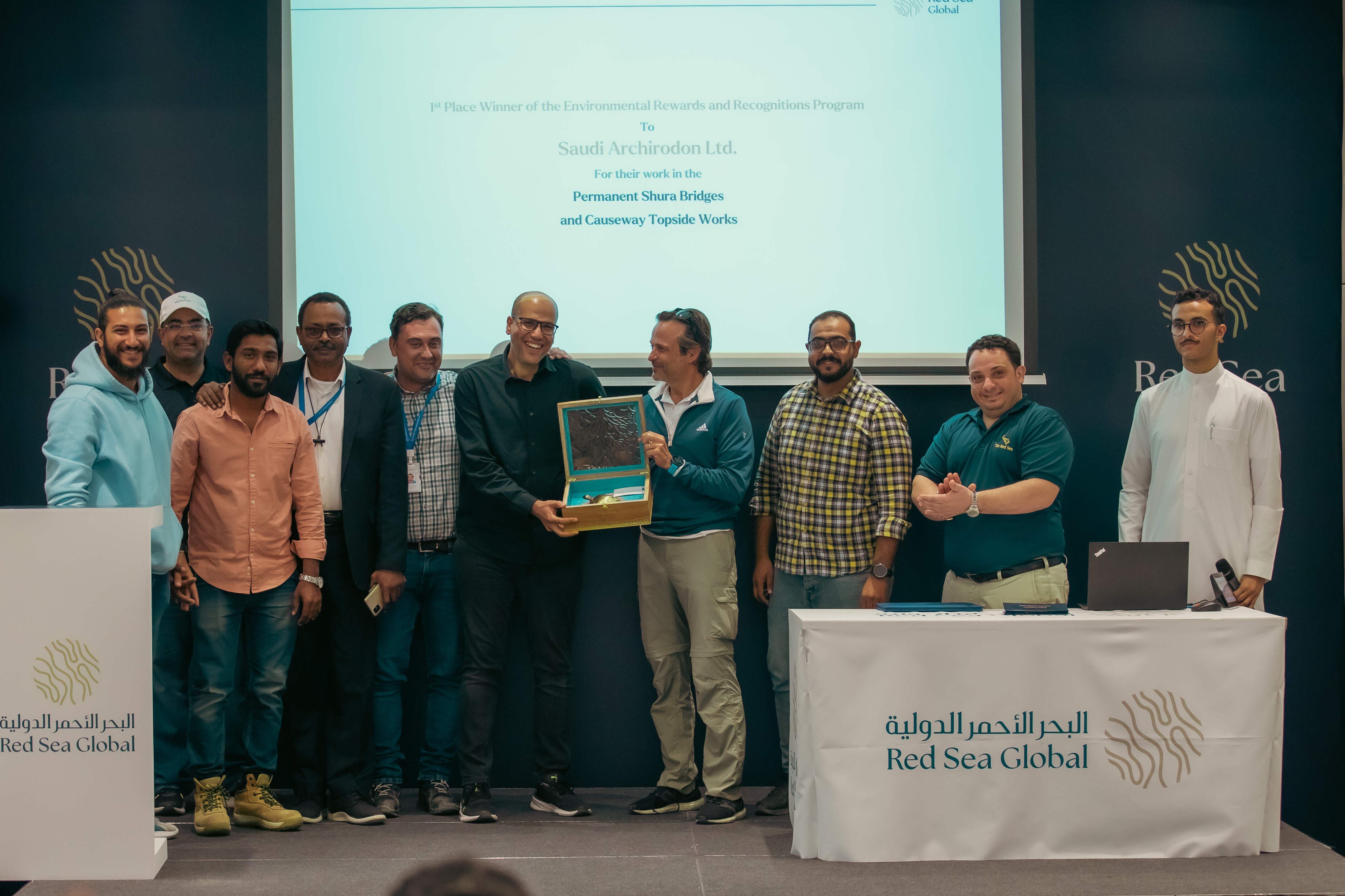 Archirodon Excels in the Red Sea Environmental Program